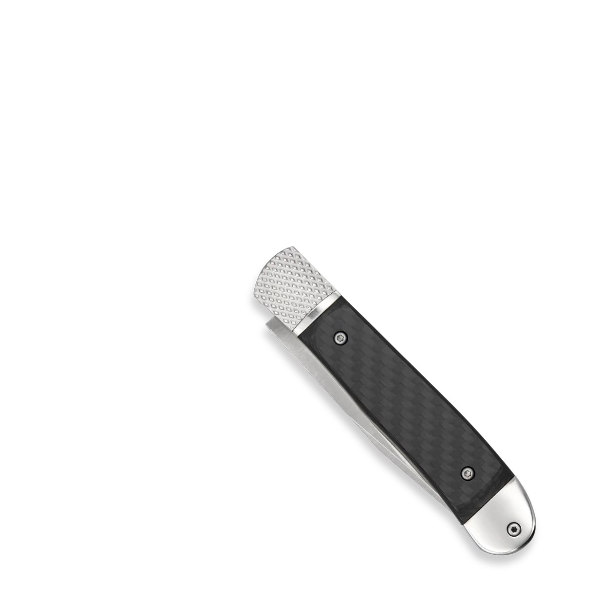 CobraTec Knives Trapper Hidden Release Automatic Carbon Fiber 154cm Blade