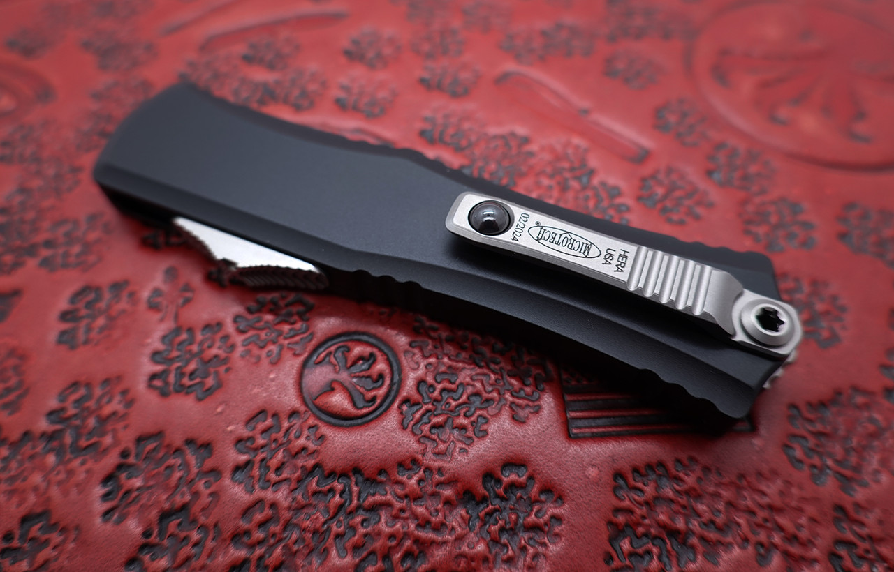 Microtech Hera Ii Mini Otf Automatic Knife M390mk Stonewashed Double