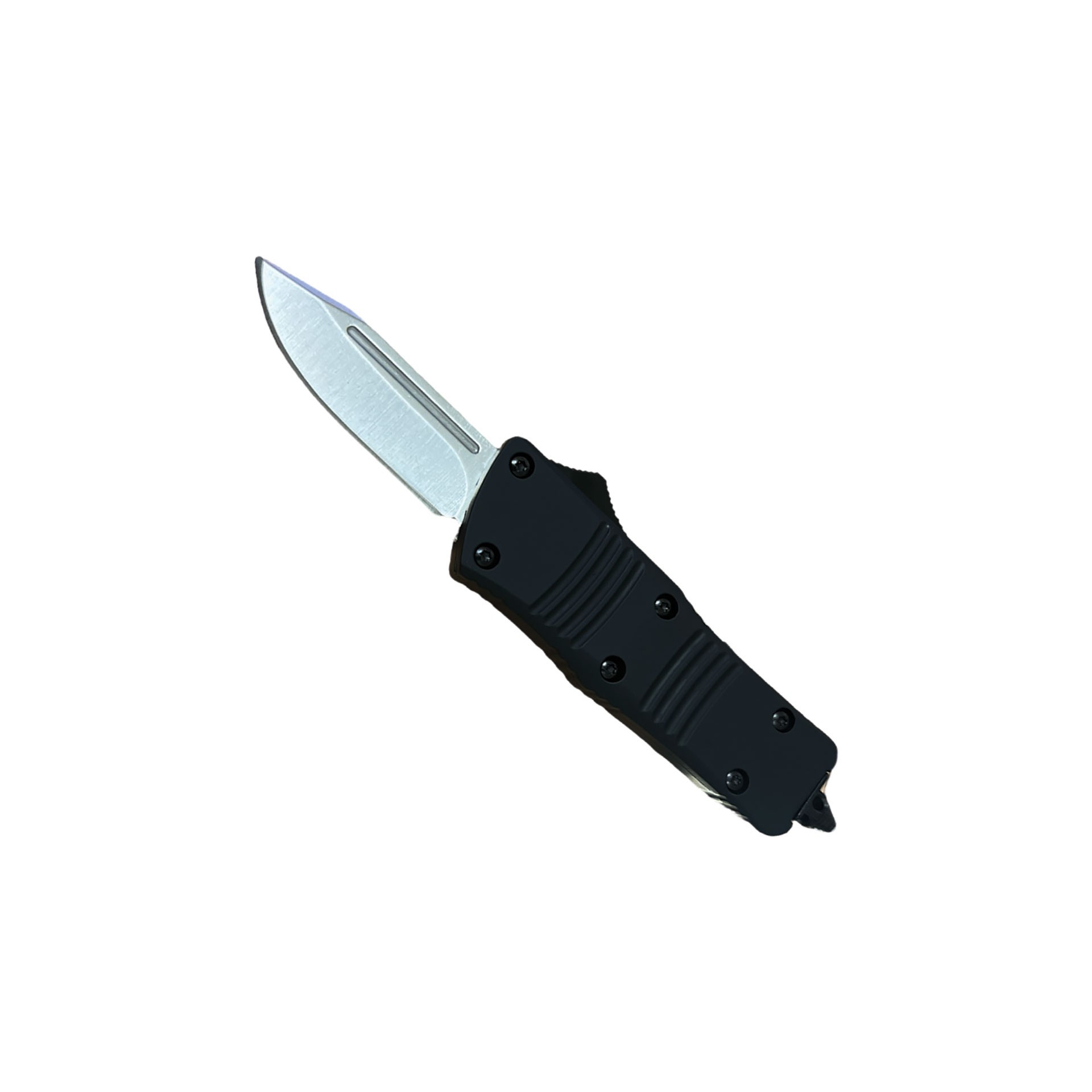Liberty Slide Double-Action OTF Automatic Knife – Matte Black Handle ...
