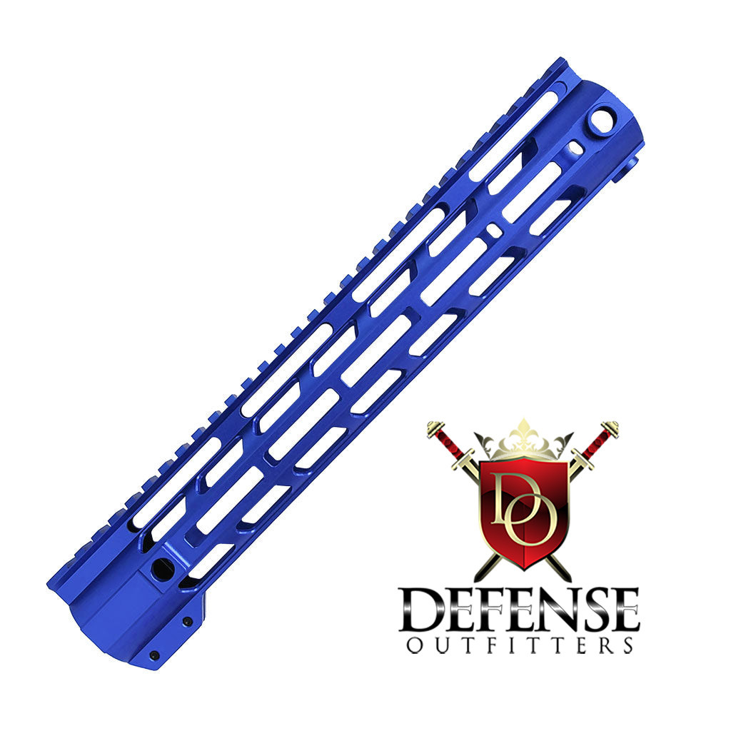 XTS Tactical AR-15 Anodized Blue 12 inch M-Lok Handguard