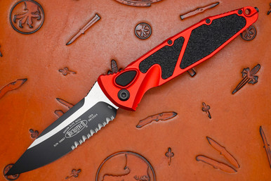 Microtech Socom Elite Tactical Automatic Folder - Black Clip Point ...