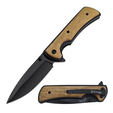 Blackwood Elegance – Elk Ridge Gentleman’s Carry Spring Assisted Knife