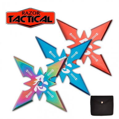 Razor Tactical 3-Piece Thrower Set – Arrow Print Edition | 4-Point ...