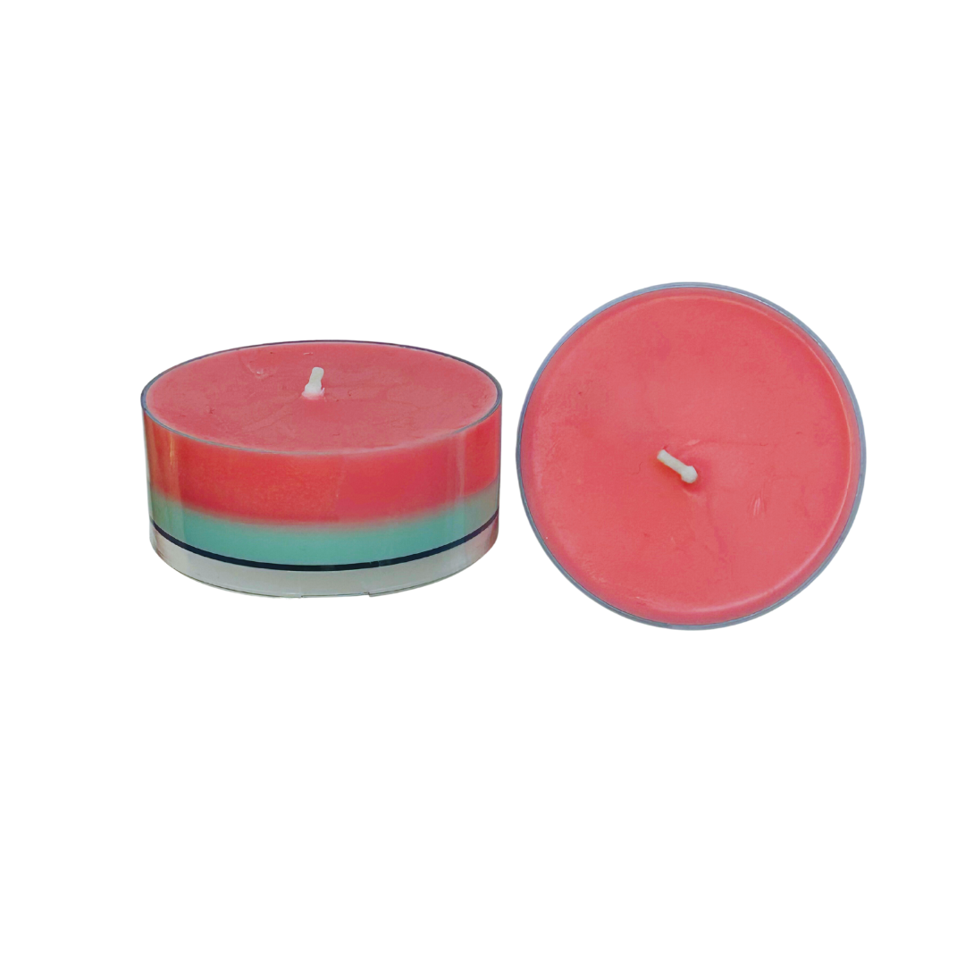 Watermelon Large Tea Light - Wicked Earth