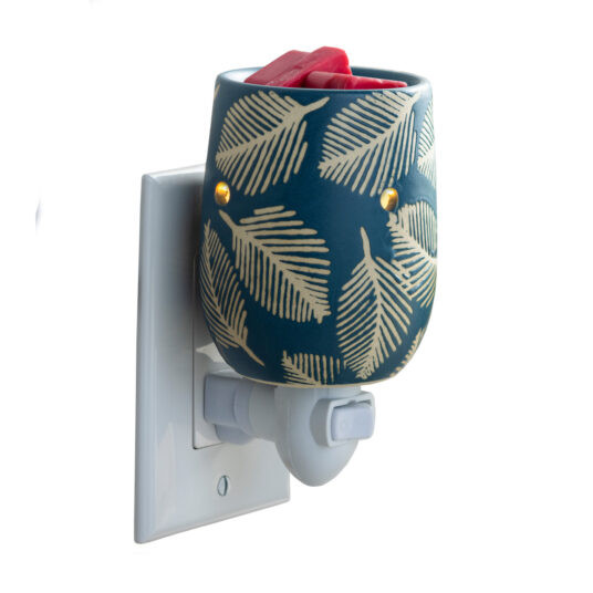 Pressed Leaf Plug In Electric Melt Warmer - Wicked Earth
