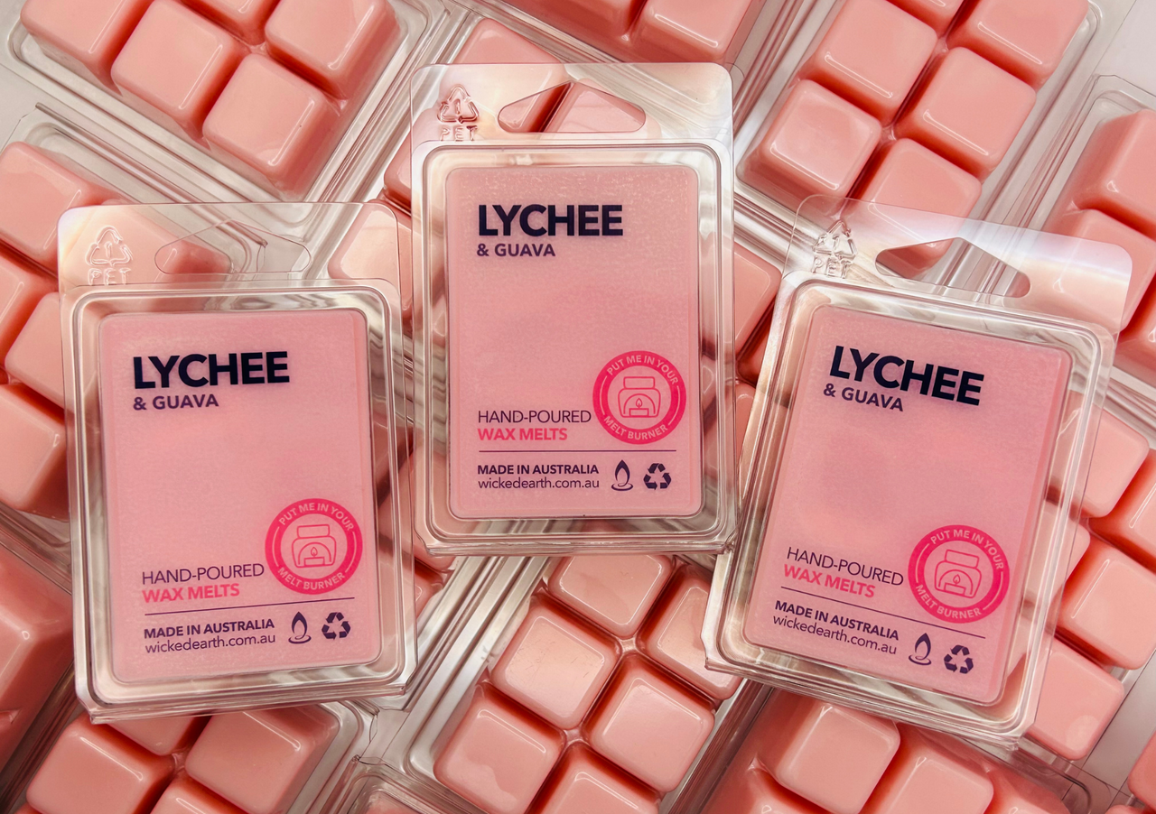 Lychee & Guava Wax Melt - Wicked Earth