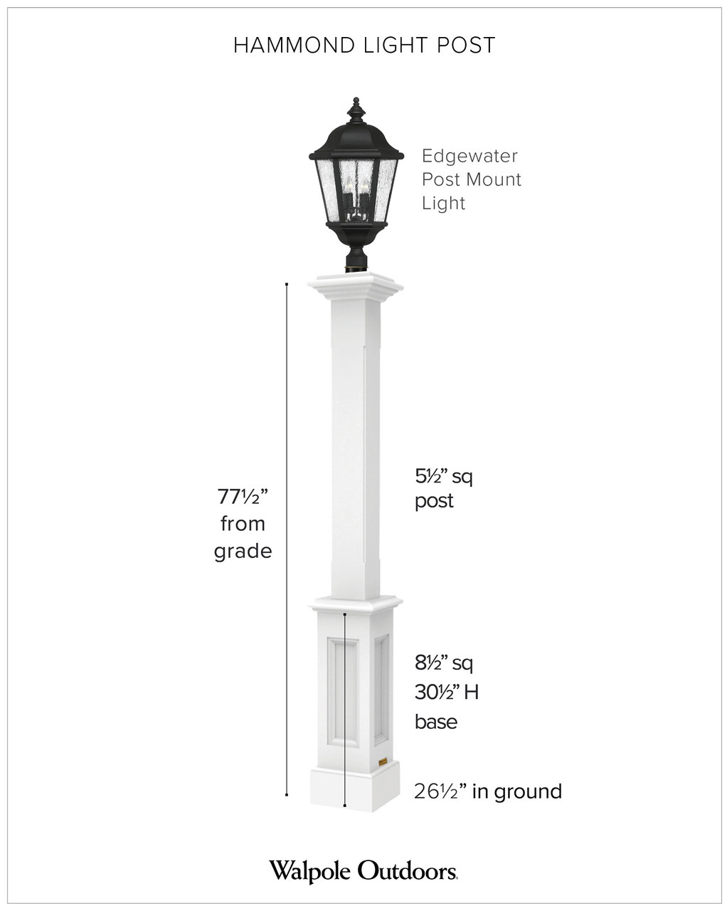 Hammond Light Post