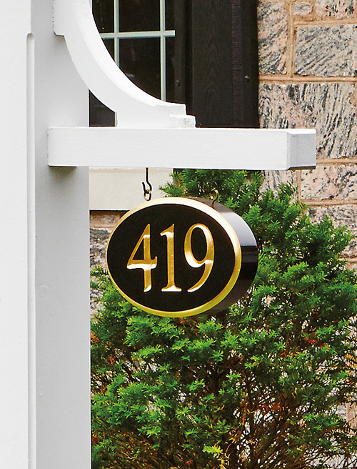 One-Sided Oval Sign - Medium