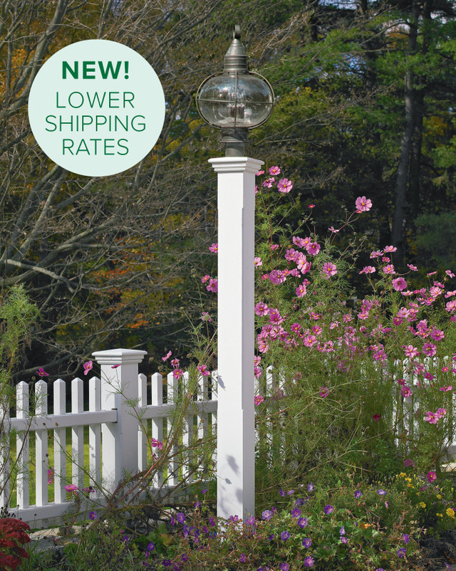 Expertly Crafted Light Posts | Walpole Outdoors