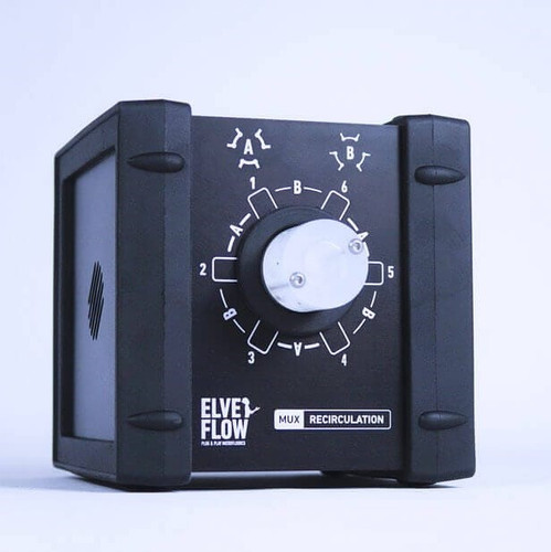 MUX Microfluidic Recirculation Valve