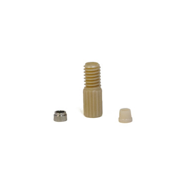 Ultra-mini Flangeless PEEK Fitting, PEEK Ferrule, SS Ring, 1/16" OD ...