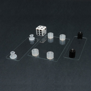 Microfluidic Flow Cell Top Hat, 1/4-28 / Male Luer Lock / Female Luer ...