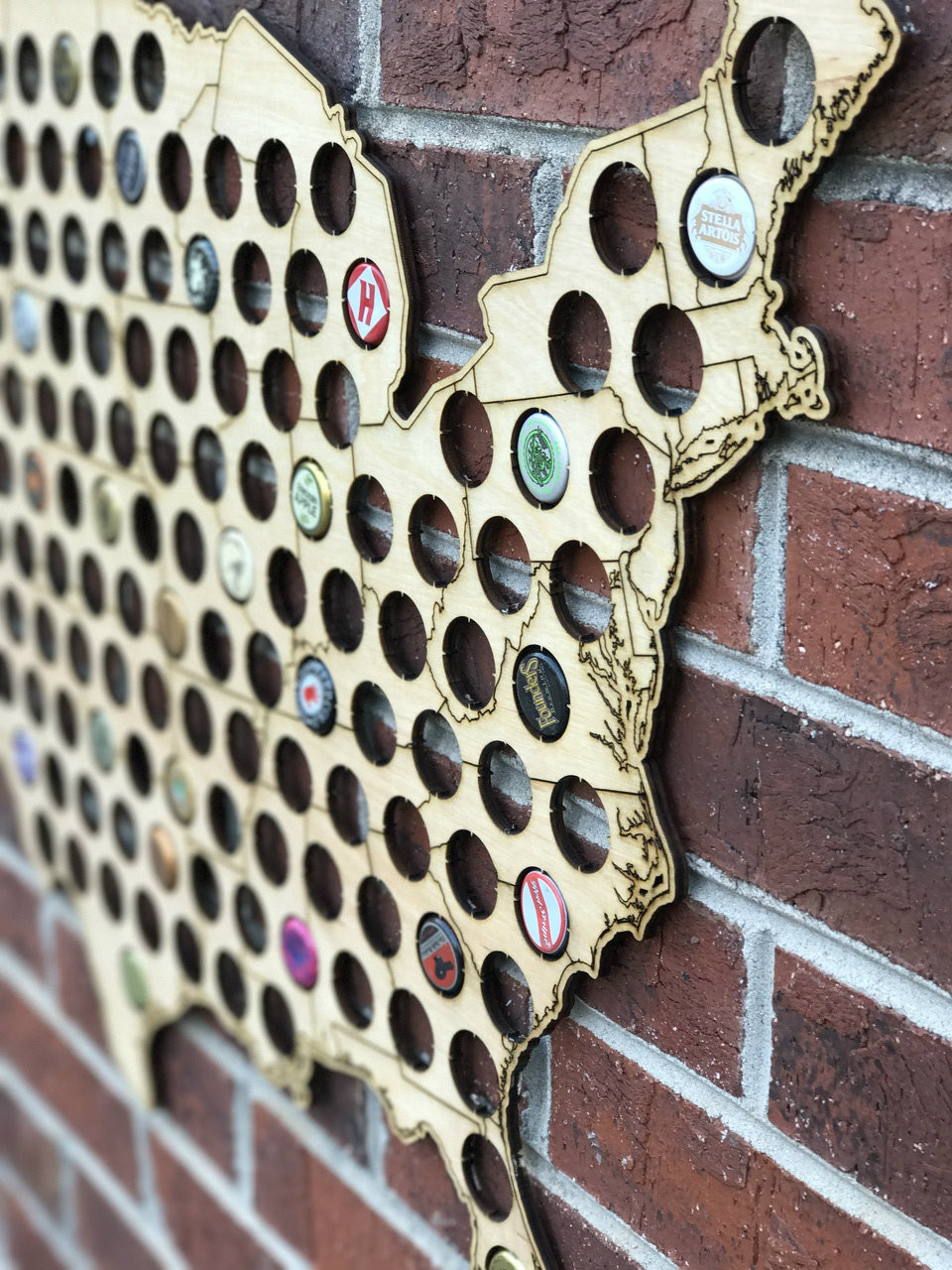Beer Cap Map