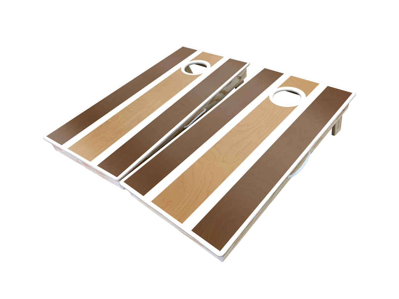 Personalized Stripe Custom Cornhole Set West Georgia Cornhole