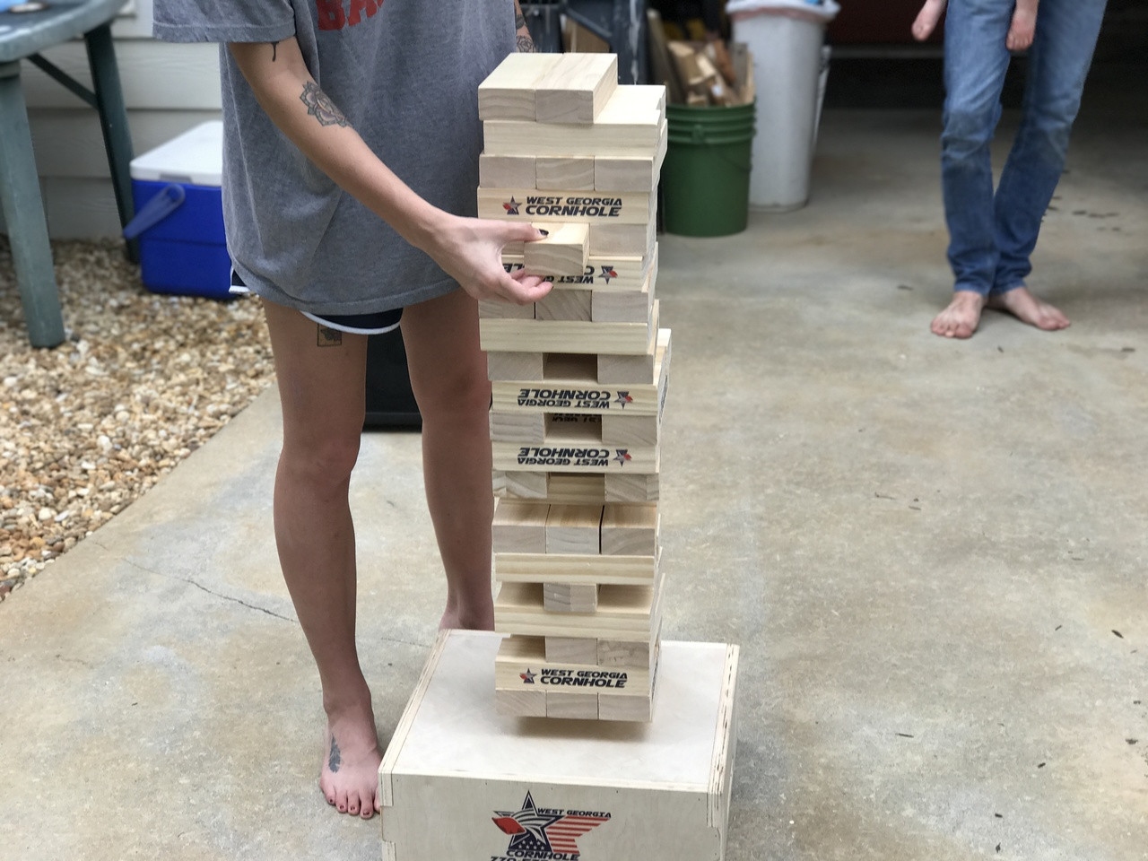 Custom Giant Tumble Tower
