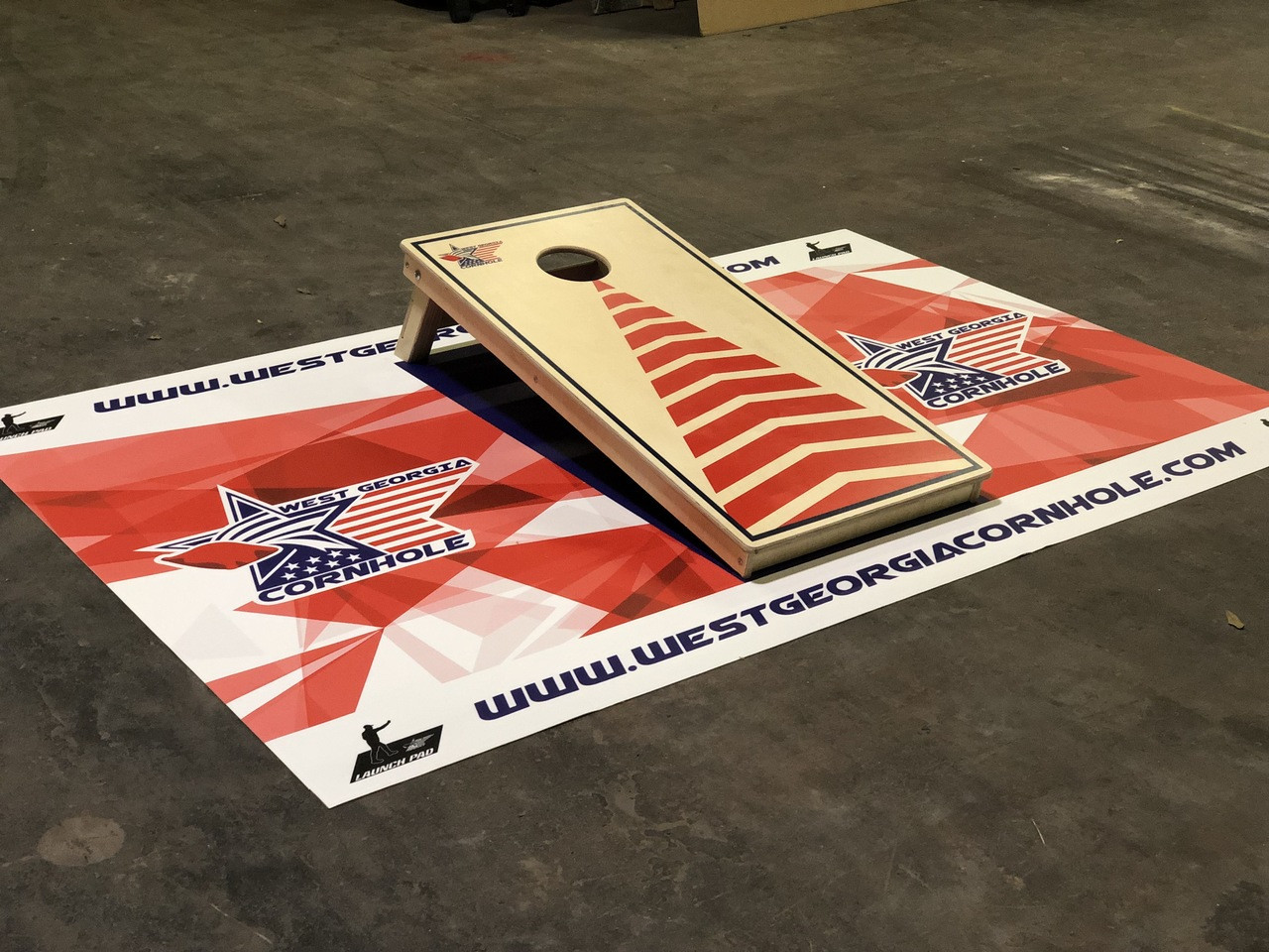 Launch Pad - The Best Cornhole Pitching Pad