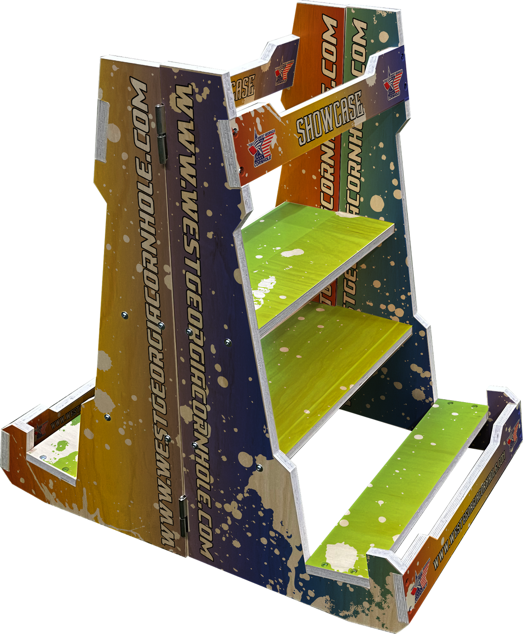 SHOWCASE - Board Stand - West Georgia Cornhole