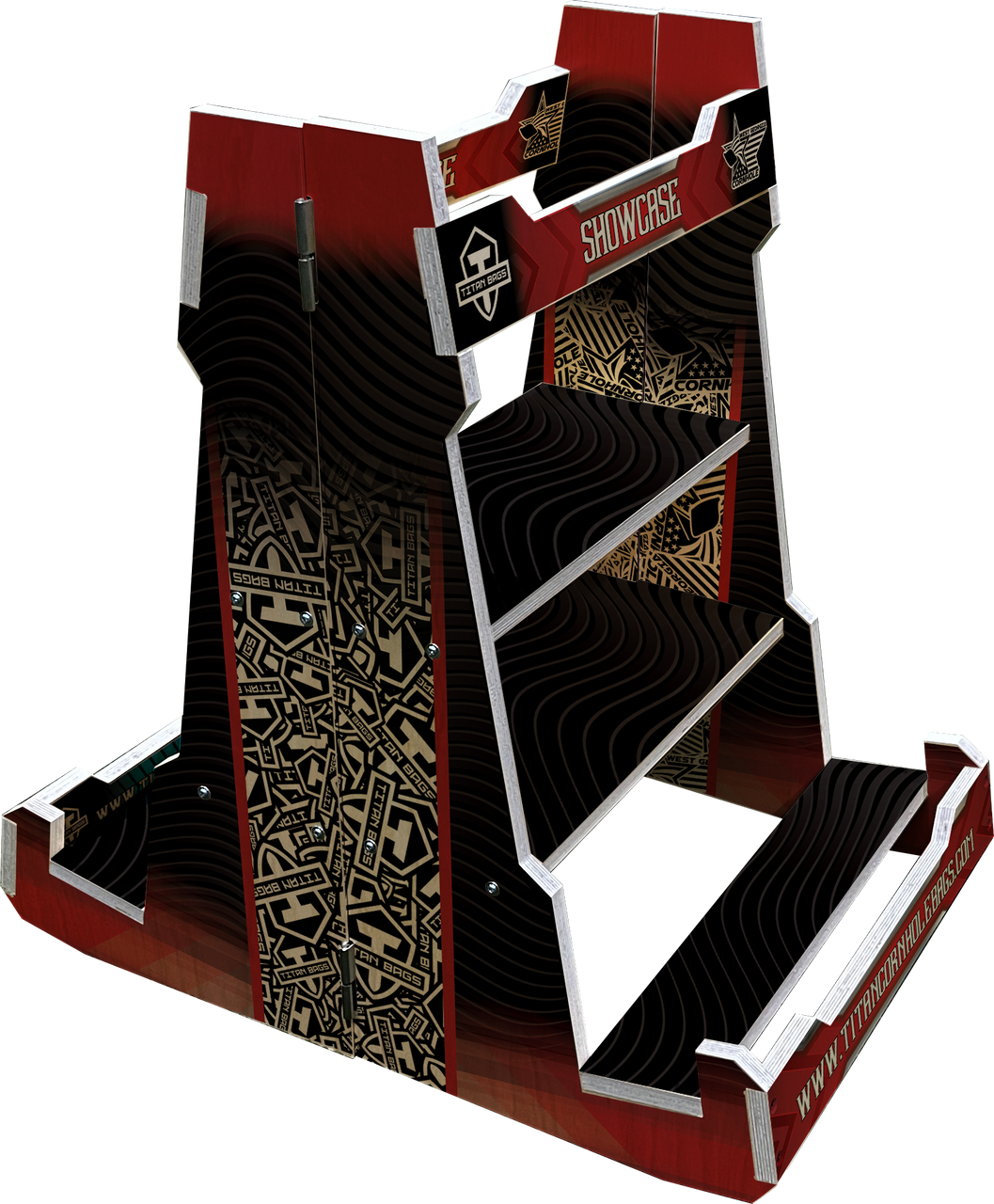 SHOWCASE - Board Stand - West Georgia Cornhole