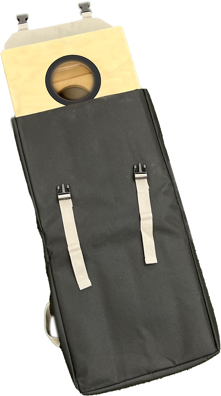 Mini Cornhole board backpack