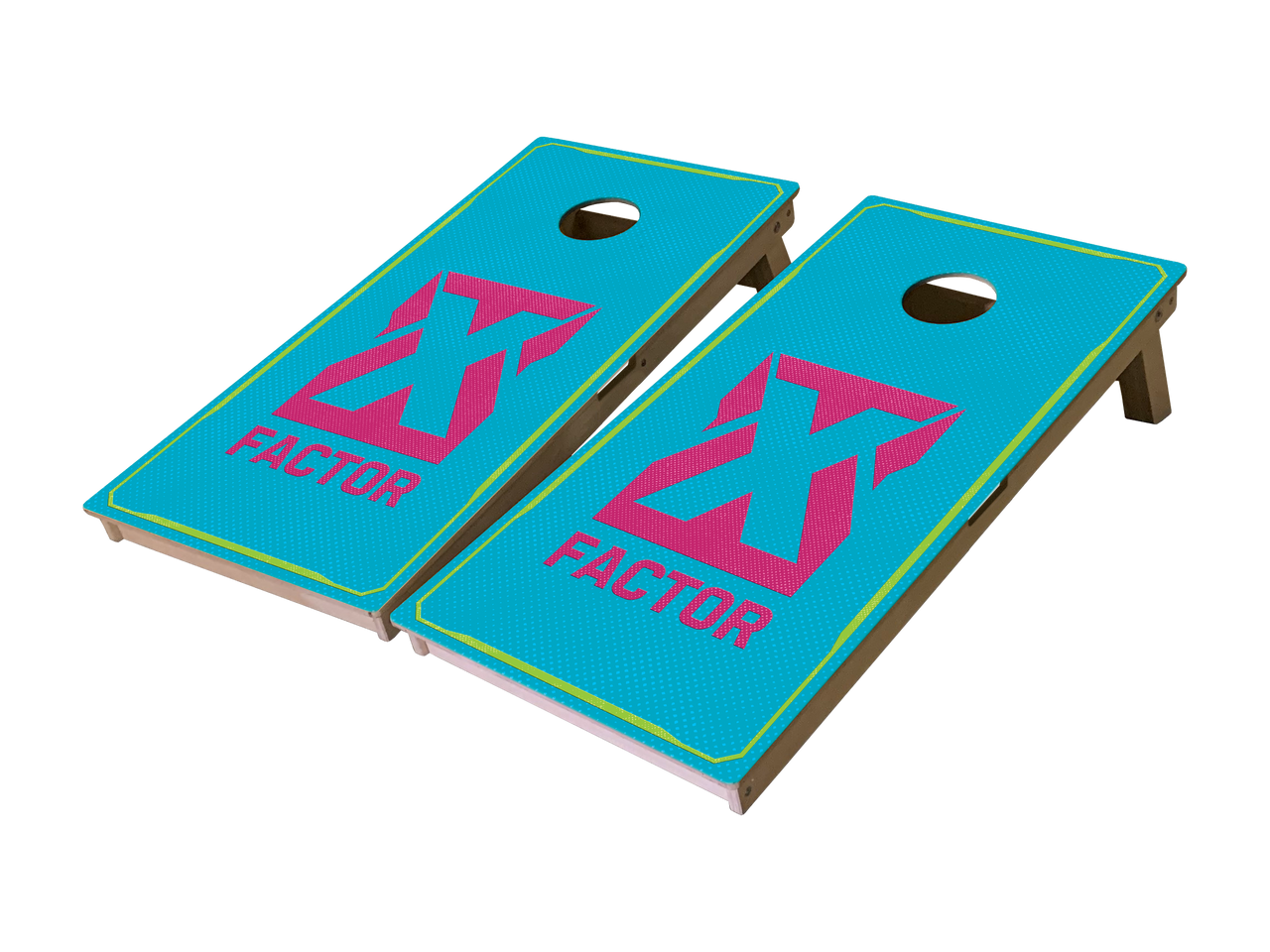 Acl Elite X Factor Pop Art Design Acl Approved Cornhole Board Set