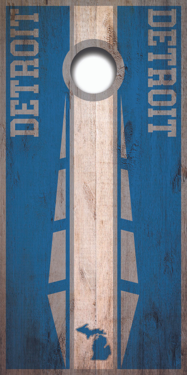 Detroit Themed - ACL Approved Cornhole Board Set - West Georgia Cornhole