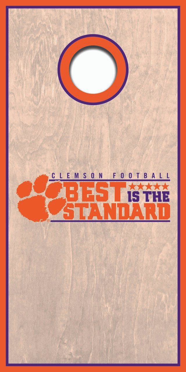 Clemson University Cornhole Boards