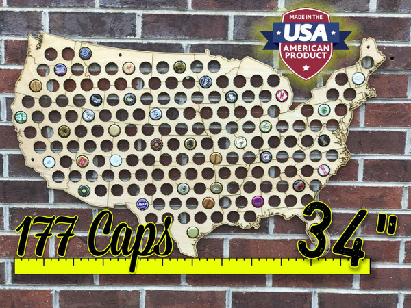 Beer Cap Map