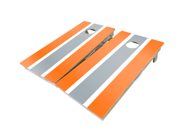 Classic Stripe Custom Cornhole Set West Georgia Cornhole