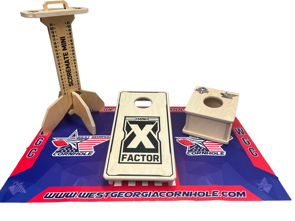 Acl Mini Mini X Factor Acl Approved Mini Cornhole Bundle West