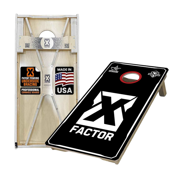 ACL ELITE X Factor WGC & Titan- BLACKOUT - ACL Approved Cornhole Board ...