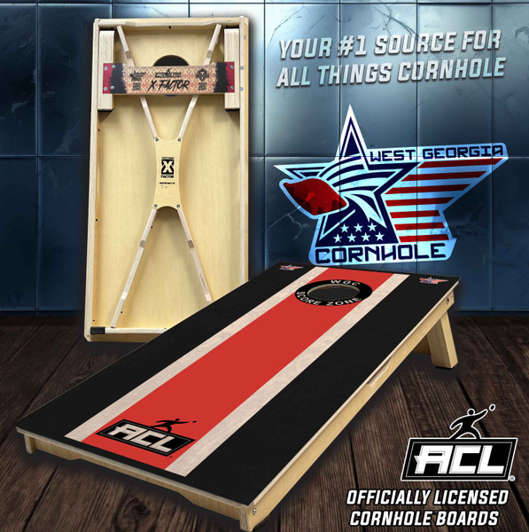 WGC ACL Theme Stripe - ACL Approved Cornhole Board set - West Georgia ...
