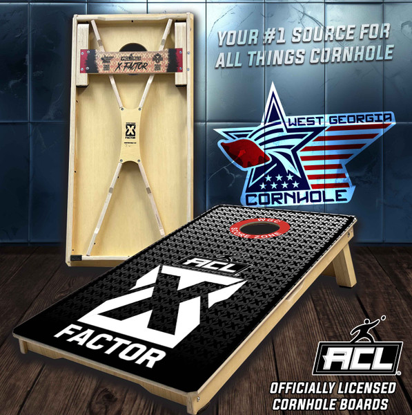 ACL ELITE X Factor ACL X Monogram - ACL Approved Cornhole Boards - West ...