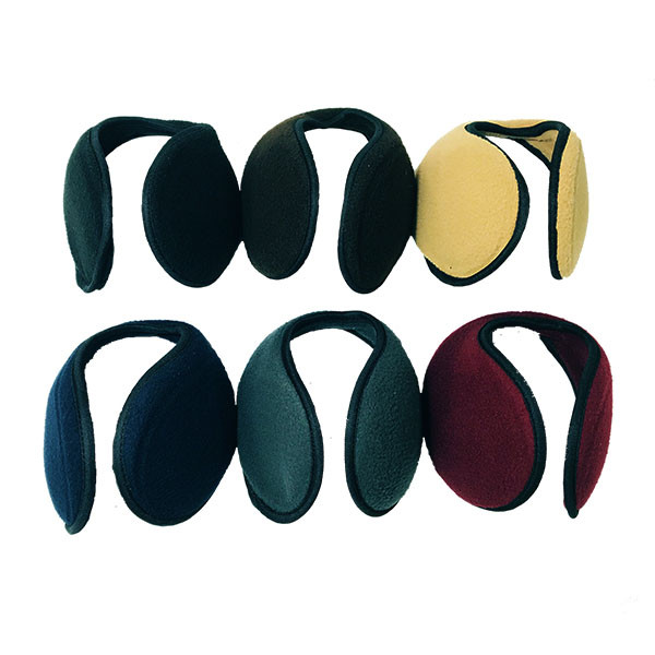 Wraparound Fleece Ear Muffs in Assorted Colors — 2 Dozen - The Glove ...