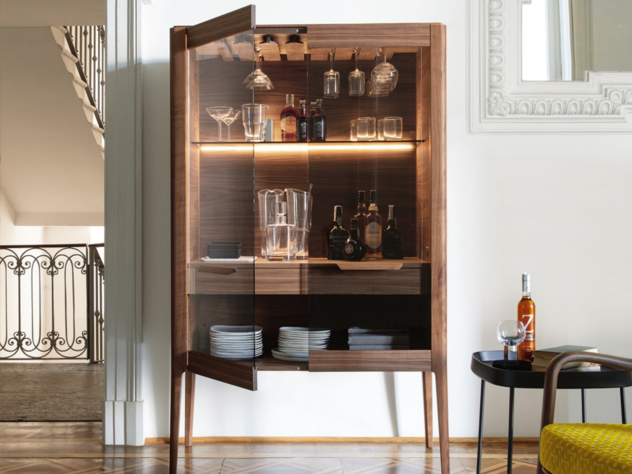 Porada Atlante Bar Cabinet by C. Ballabio Chaplins