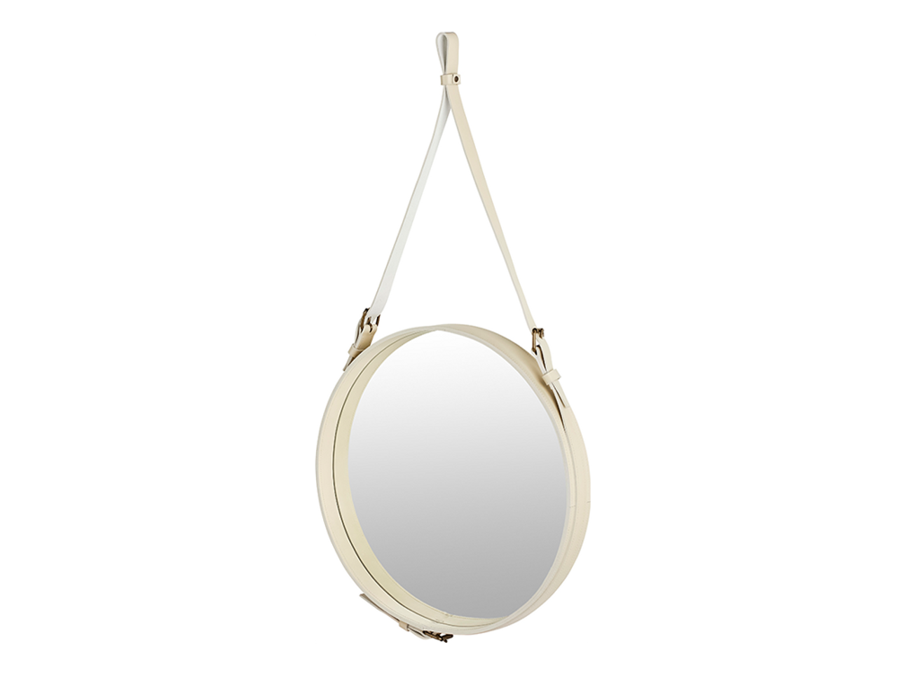 Gubi Adnet Wall Mirror Circular by Jacques Adnet - Chaplins Gubi Adnet Wall Mirror Circular by Jacques Adnet - Chaplins