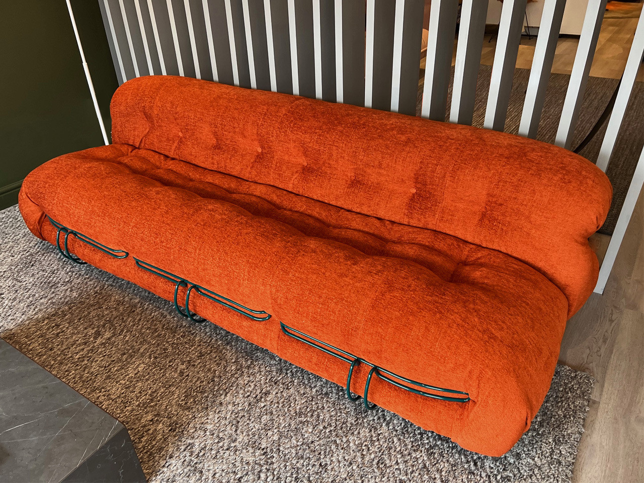 Cassina Soriana Sofa Orange Luxor By Tobia And Afra Scarpa Chaplins