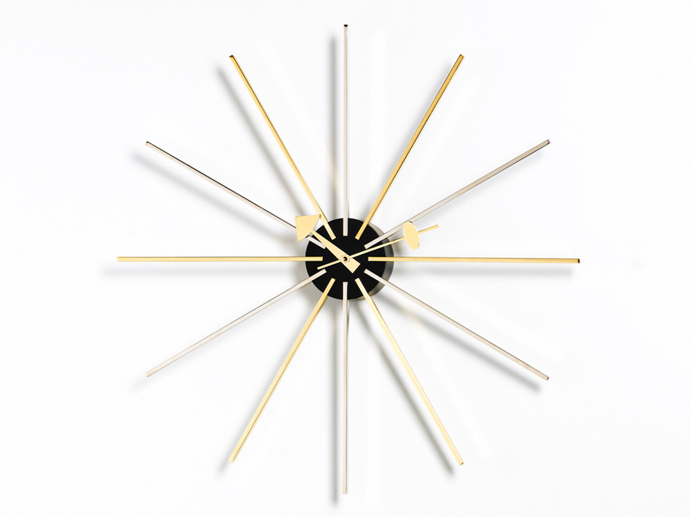 Vitra Polygon Wall Clock by George Nelson - Chaplins