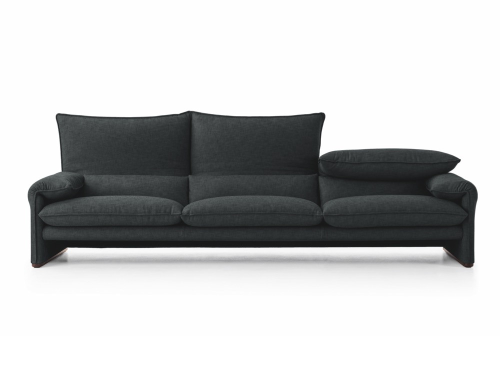 Cassina Maralunga 40 Maxi Three Seater Sofa by Vico Magistretti - Chaplins