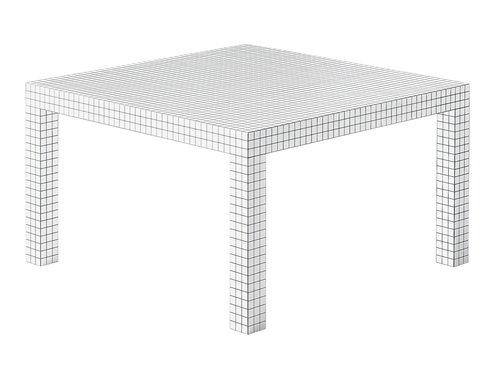 Zanotta Quaderna Console Table by Superstudio - Chaplins