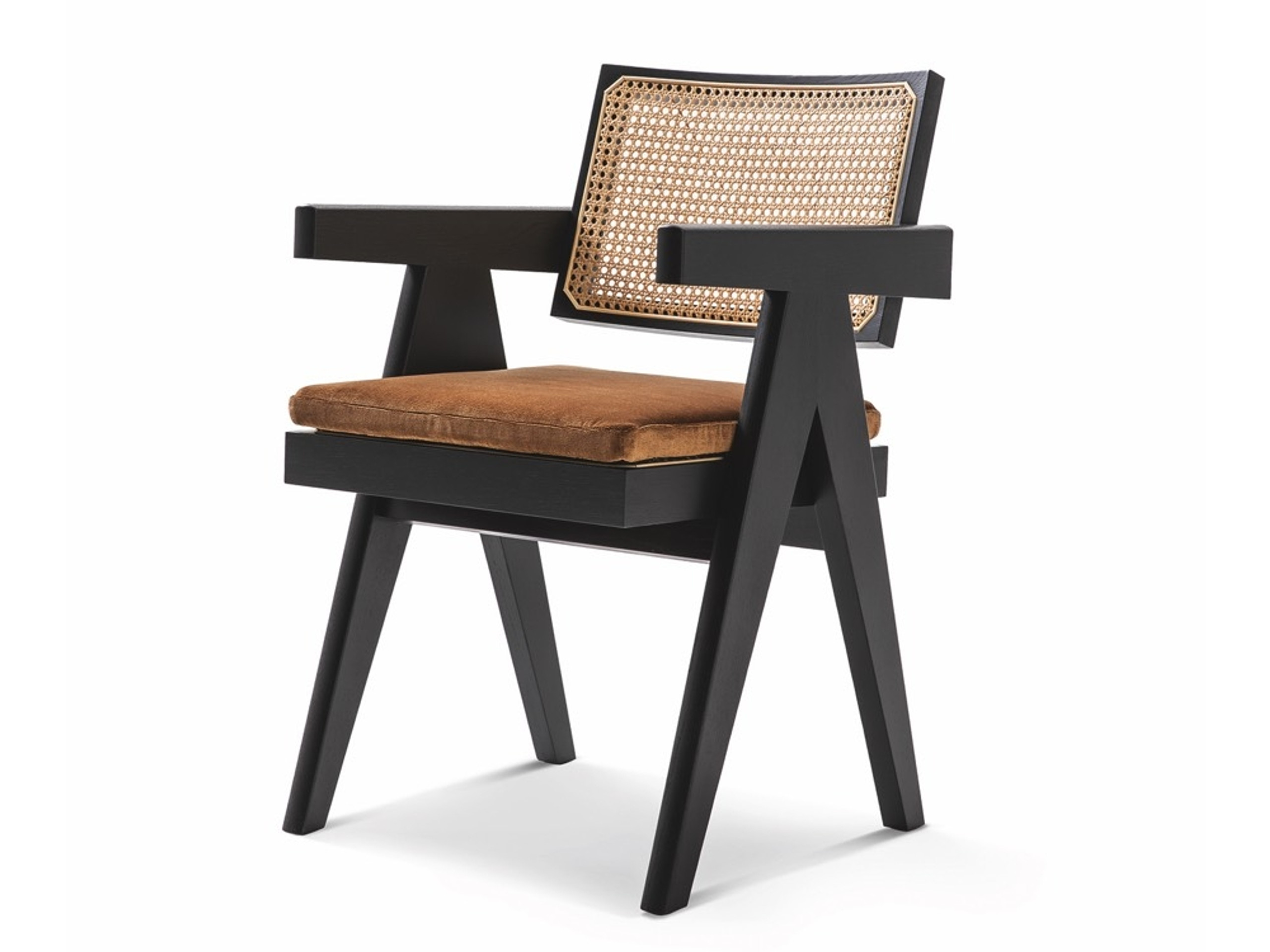 Cassina 053 Capitol Complex Armchair By Crs Cassina In Homage To Pierre Jeanneret Chaplins