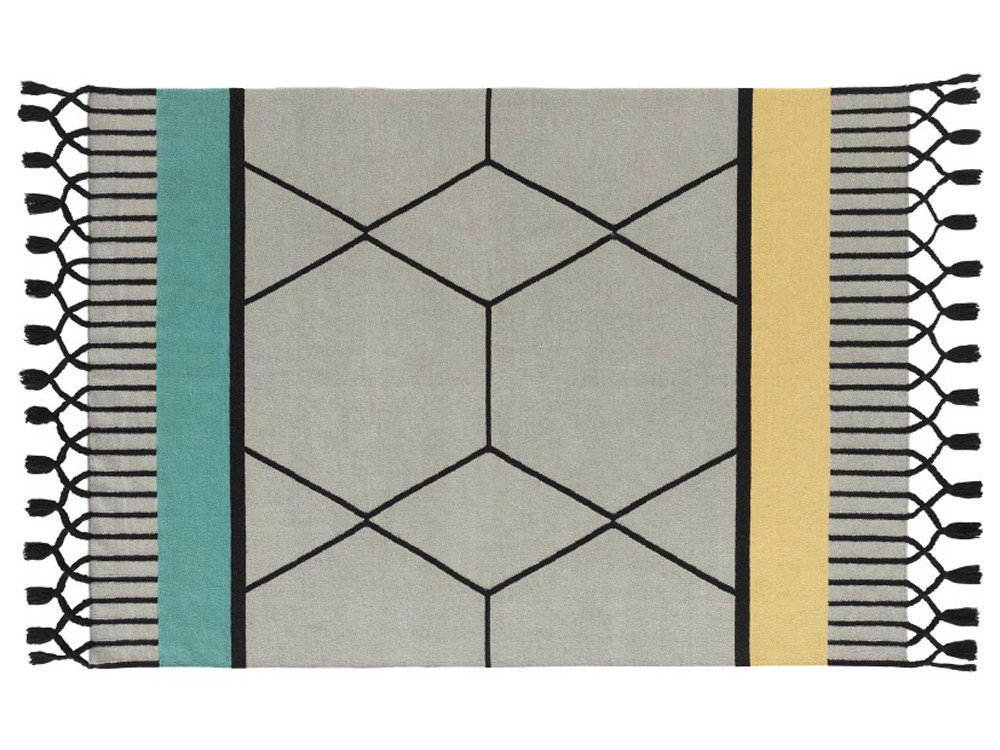 GAN Hexa Hexagonal Kilim Rug by Enblanc - Chaplins