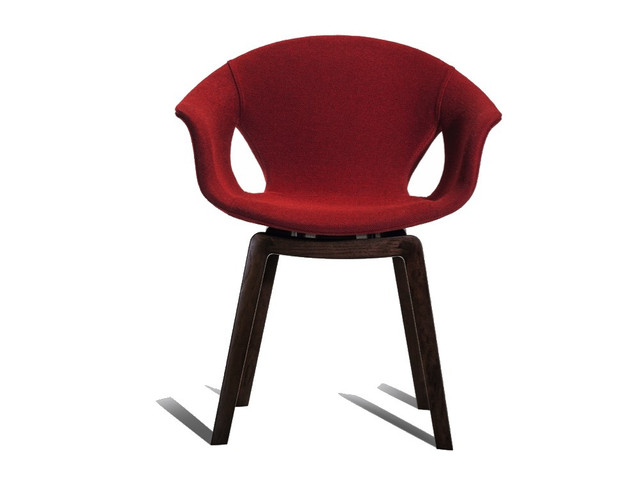Poltrona Frau Ginger Ale Chair (Column Base) by Roberto Lazzeroni ...