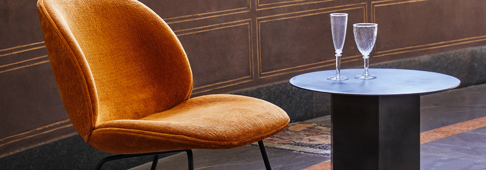 Gubi Lounge Chairs - Chaplins