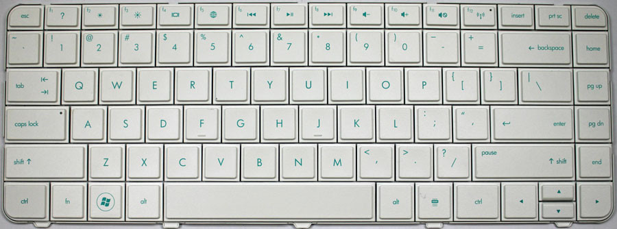HP G Series G6-1C40CA (White) Laptop Keyboard Replacement ...