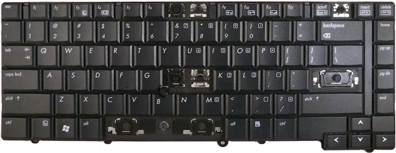 HP EliteBook 6930p Laptop Keyboard Replacement | LaptopKeyboard.com