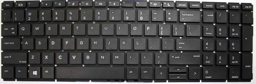 HP ProBook L45091-001 Laptop Keyboard Replacement | LaptopKeyboard.com