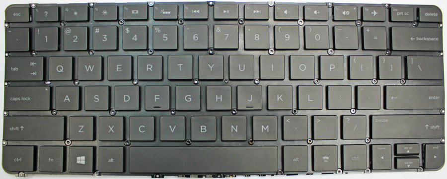 HP Spectre X360 13-4107NO (Black) Laptop Keyboard Replacement ...