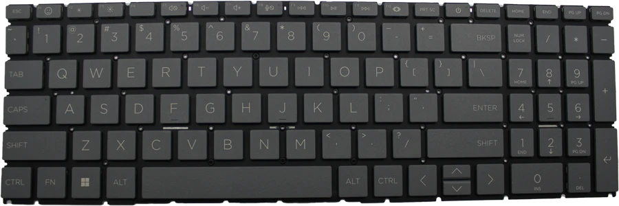 HP Notebook 15-FD (Gray) Laptop Keyboard Replacement | LaptopKeyboard.com