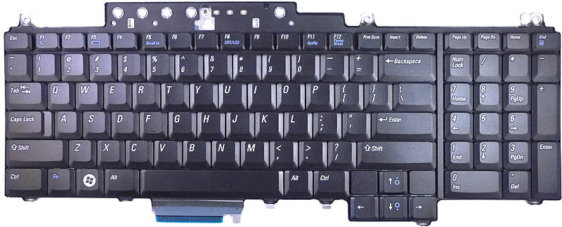 Dell Vostro 1700 (Black) Laptop Keyboard Replacement | LaptopKeyboard.com