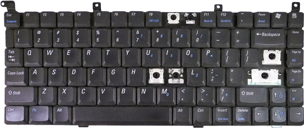 Dell Latitude 100L Laptop Keyboard Replacement | LaptopKeyboard.com